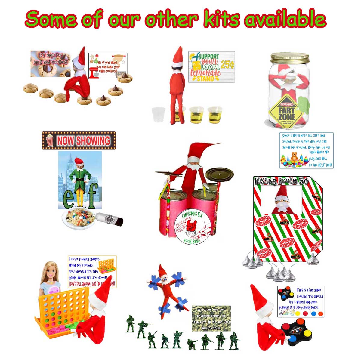Christmas Elf Daily Activity Kits – Smiles For All Occasions