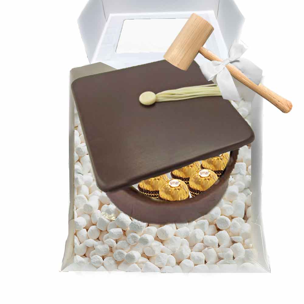 Graduation Chocolate Breakable Grad Cap – Smiles For All Occasions